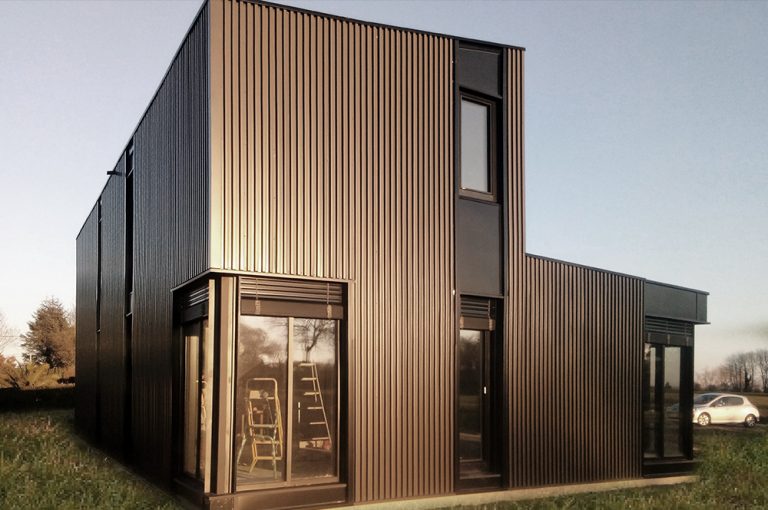 Trapezoidal sheet cladding - R Squire Lifestyle Developers (P) Ltd